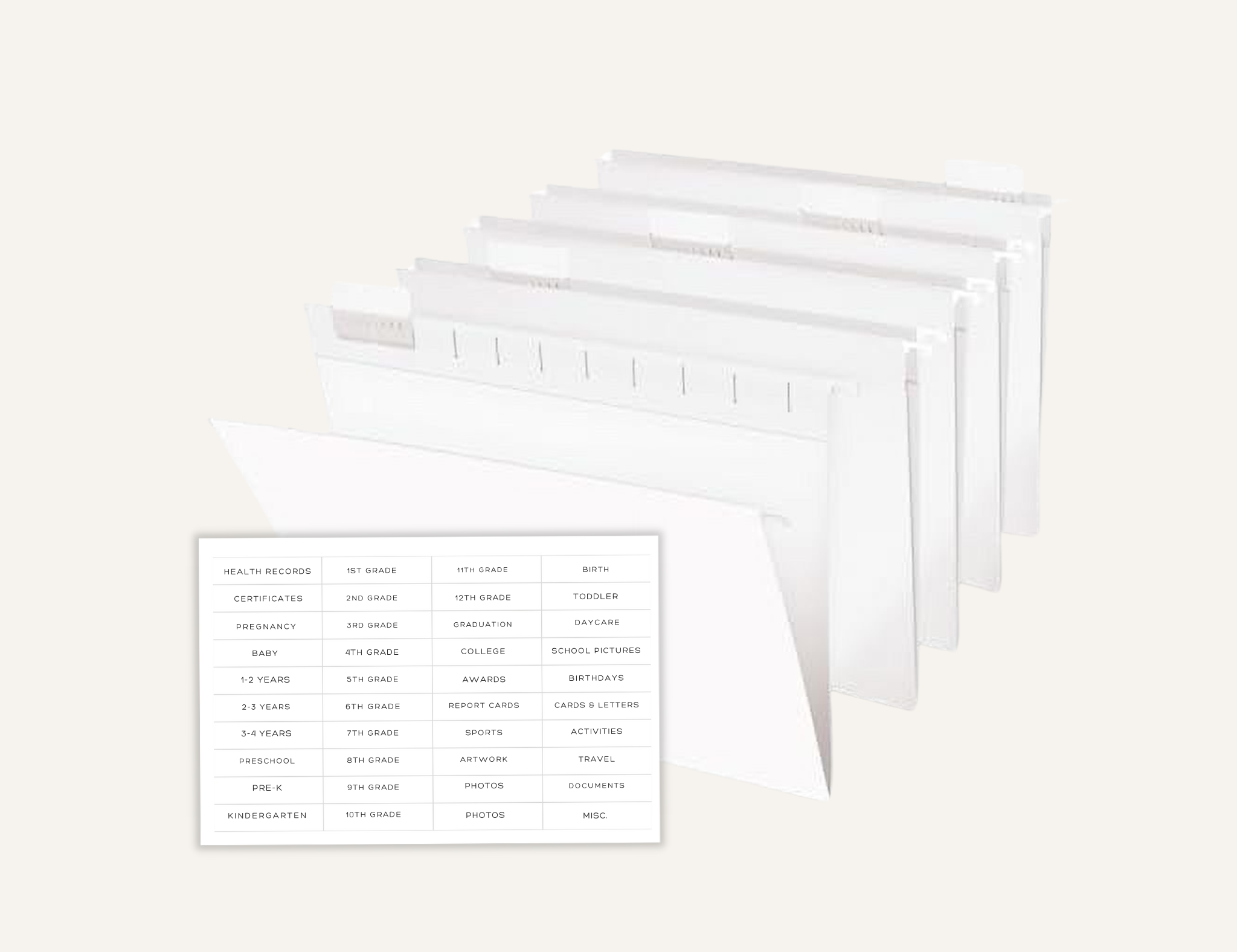 Folder Kit – The Forever Files